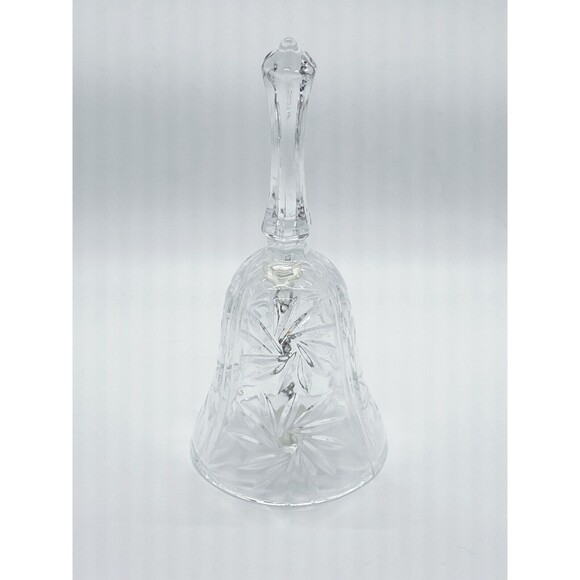 Dining | Vintage Leaded Crystal Cut Art Glass Bell 5 | Poshmark